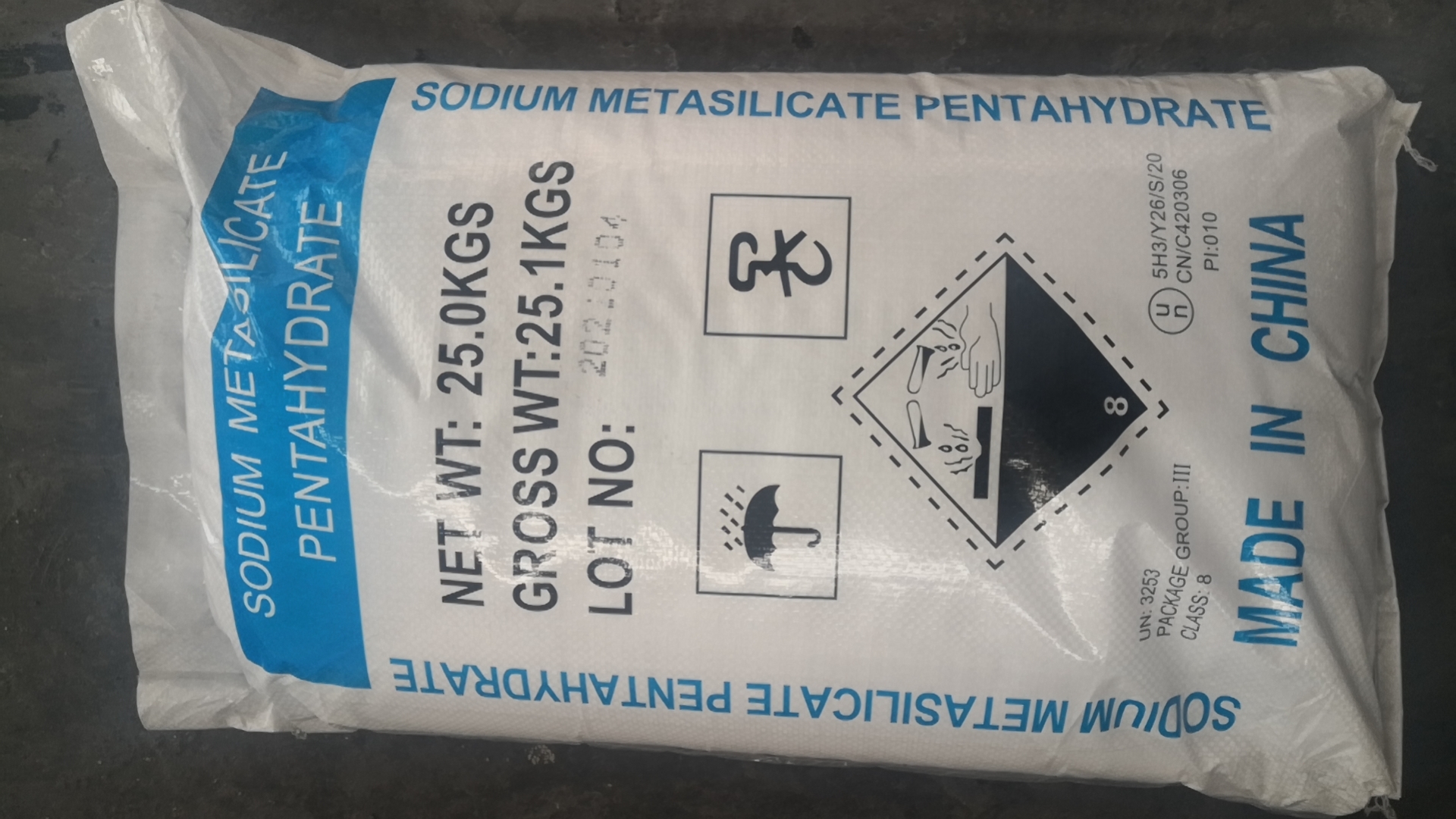 Sodium Metasilicate pentahydrate - Buy Sodium Metasilicate pentahydrate ...